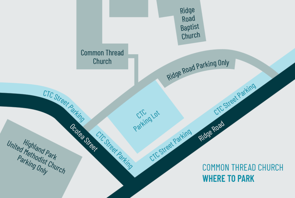 Parking & Building Maps - Common Thread Church